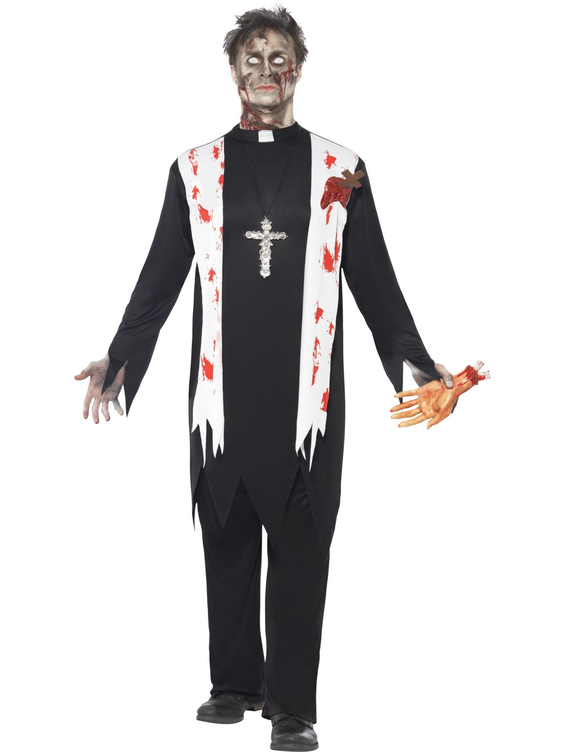 Zombie Priest Costume | Party Savers |Zombies Men's Costumes