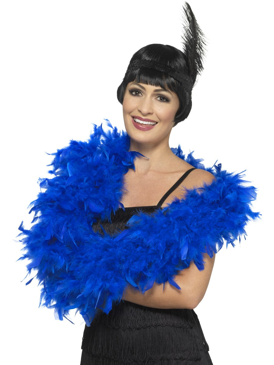 Blue Deluxe Boa | Party Savers | Costumes & Dress Up