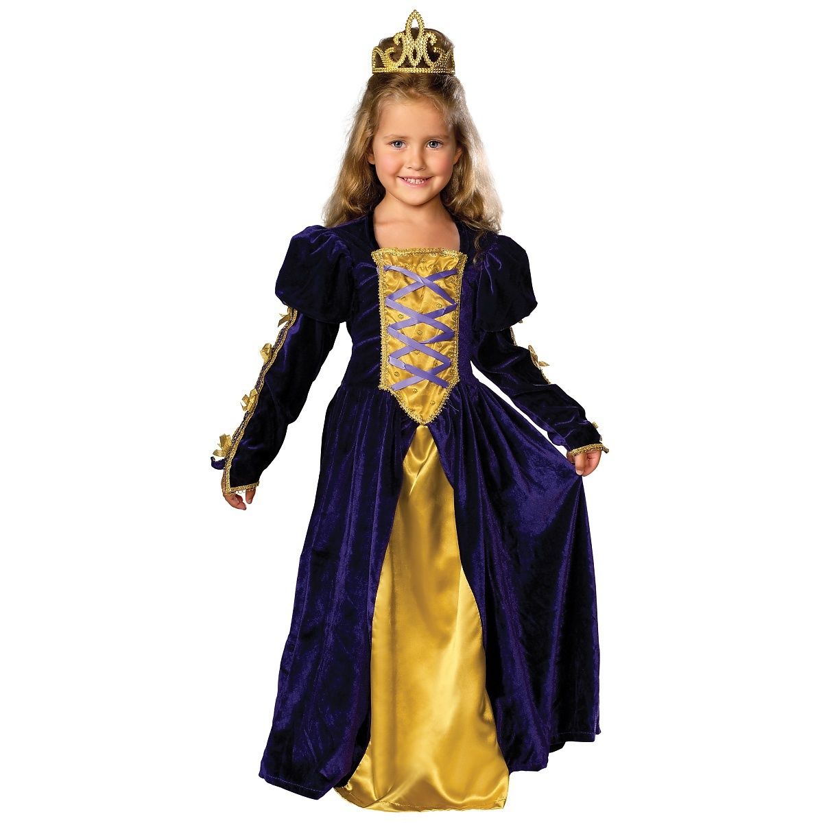 Girls Costume - Regal Queen - Party Savers