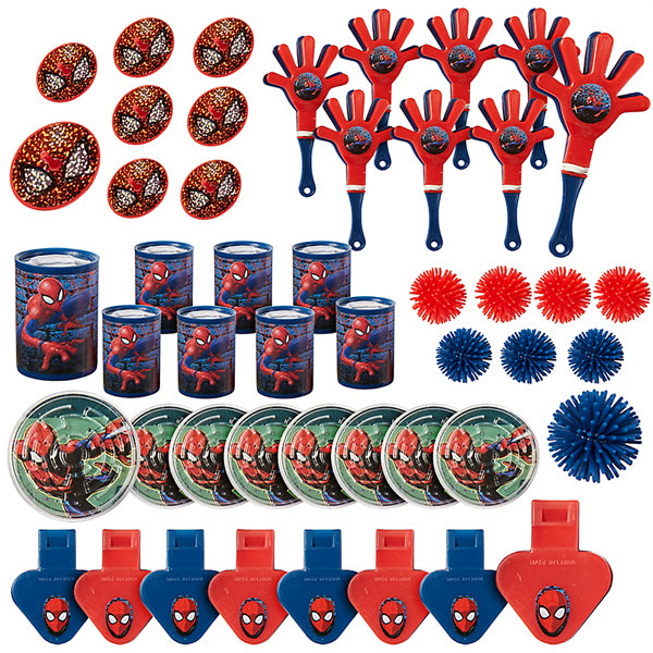 Spider-Man Webbed Wonder Mega Mix Value Pack 48pk | Siper-Man Party ...